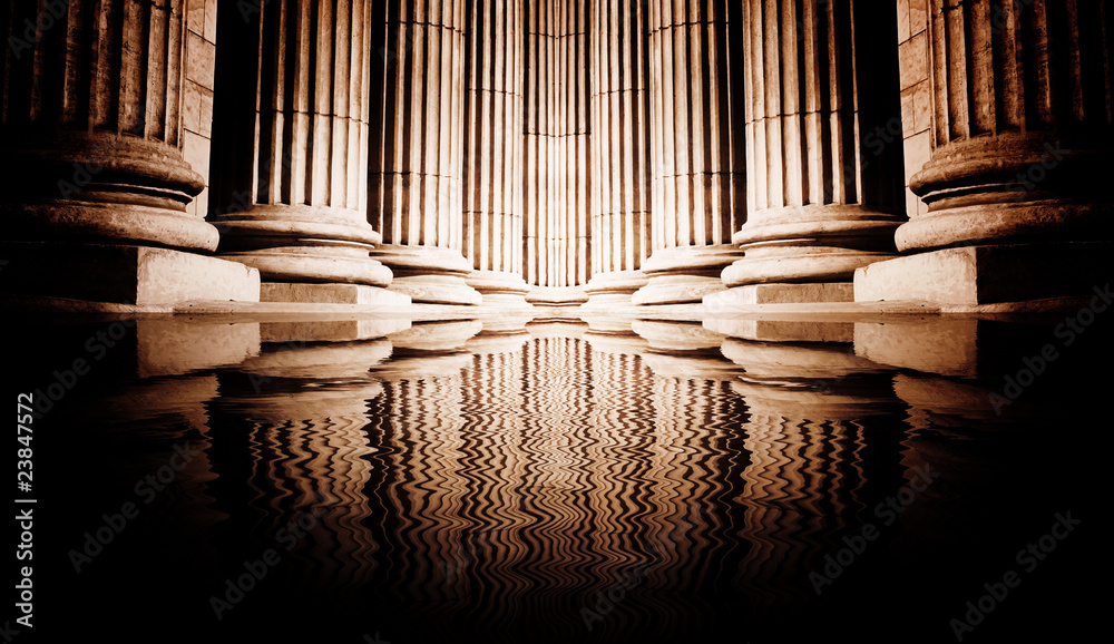 Pillar close-up Stock Photo | Adobe Stock