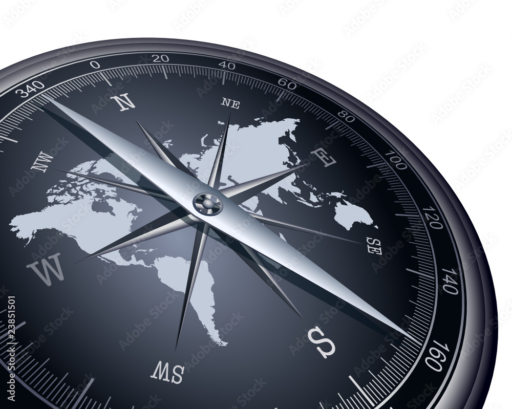 cardinal points Stock Vector | Adobe Stock