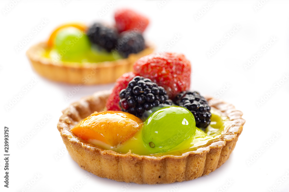 italian fruits pastry - pasticcini di frutta Stock Photo | Adobe Stock