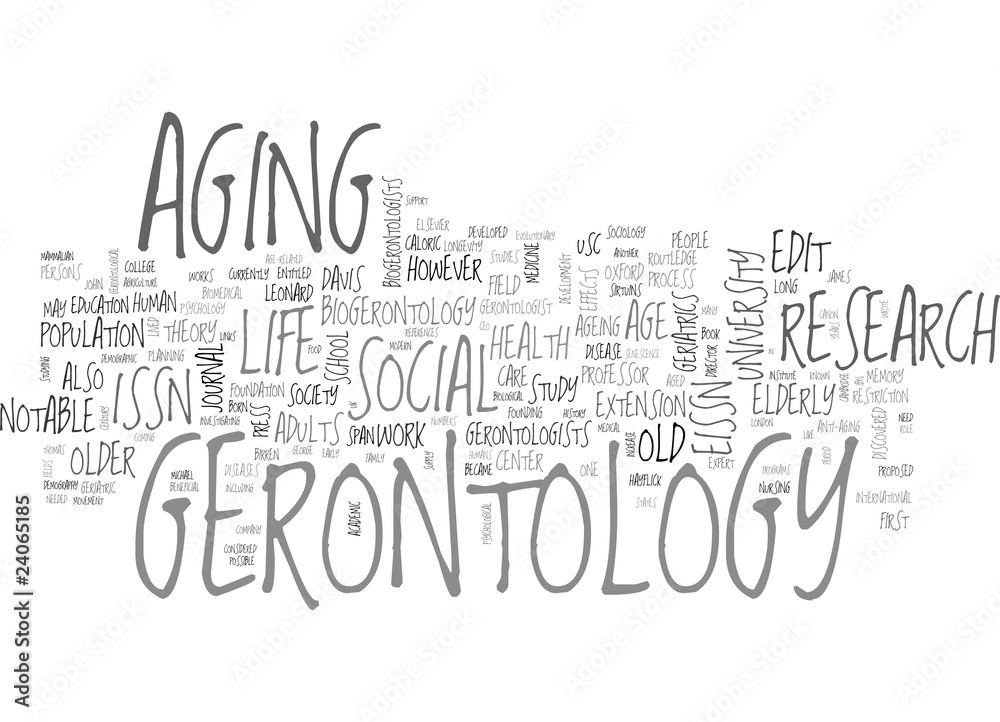 gerontology Stock Illustration | Adobe Stock