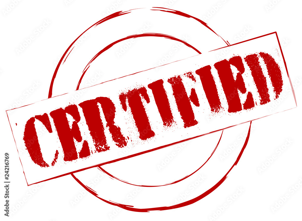 Stempel Certified Stock ベクター | Adobe Stock