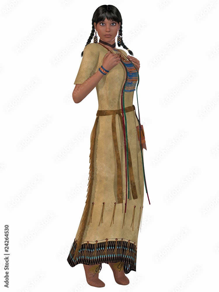 Native American Indian - Cheyenne Stock Illustration | Adobe Stock