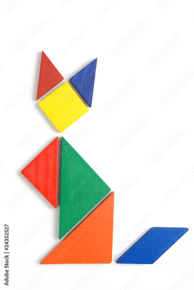 tangram foto de Stock | Adobe Stock