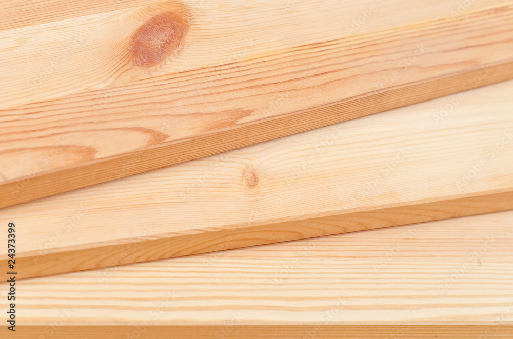 Staggered Pine Wood Planks Construction Background Stock Photo | Adobe ...