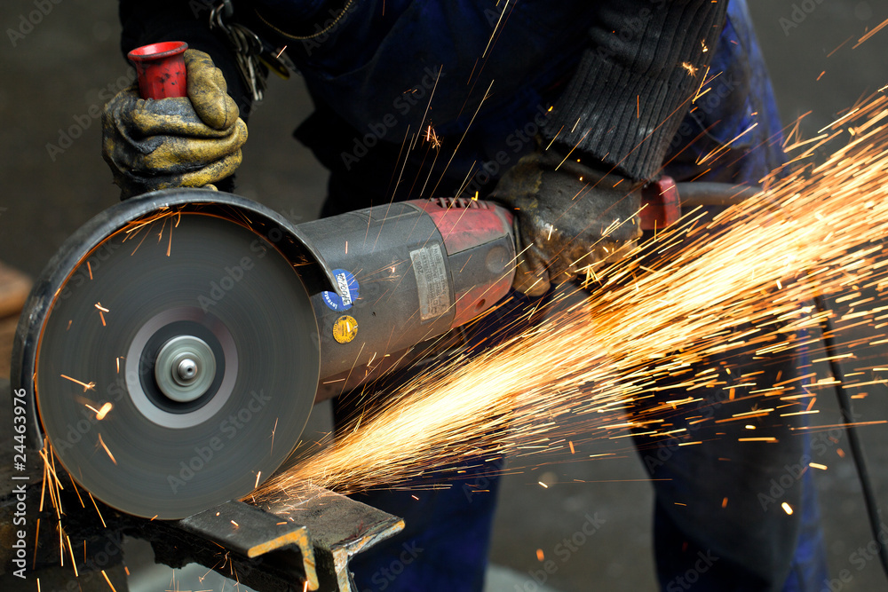 Funkenflug Stock-Foto | Adobe Stock