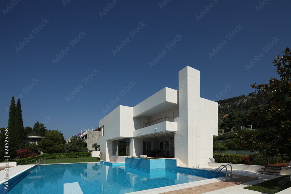 modern house Stock Photo | Adobe Stock