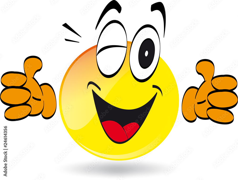 Vecteur Stock émoticone smiley | Adobe Stock