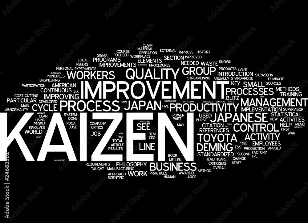Kaizen Stock Illustration | Adobe Stock