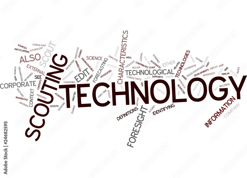 Technology Scouting Stock Illustration | Adobe Stock