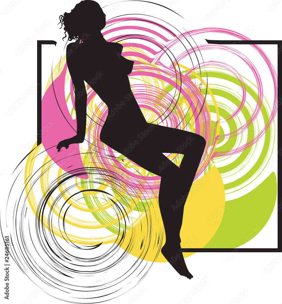 Sexy Girl Stock Vector Adobe Stock