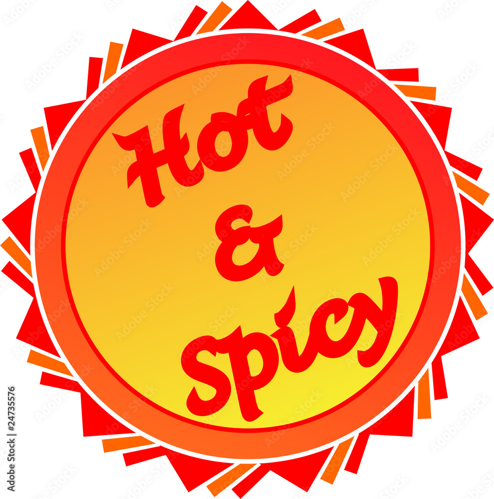 Icon - Hot & Spicy Stock Illustration | Adobe Stock