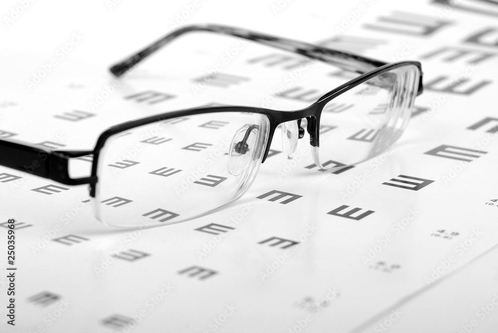 eye chart Stock Photo | Adobe Stock