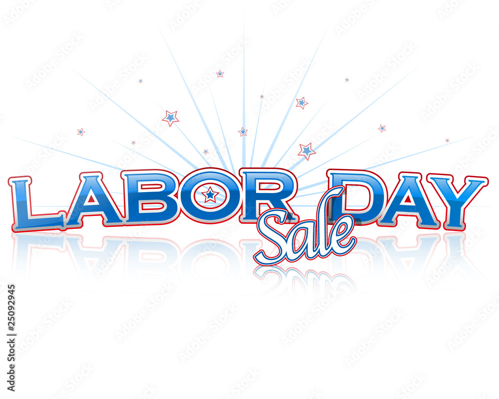 Labor day sign Stock Vector | Adobe Stock