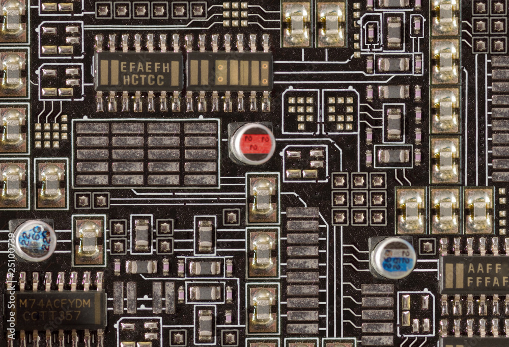 Mikroelektronic Stock Illustration | Adobe Stock