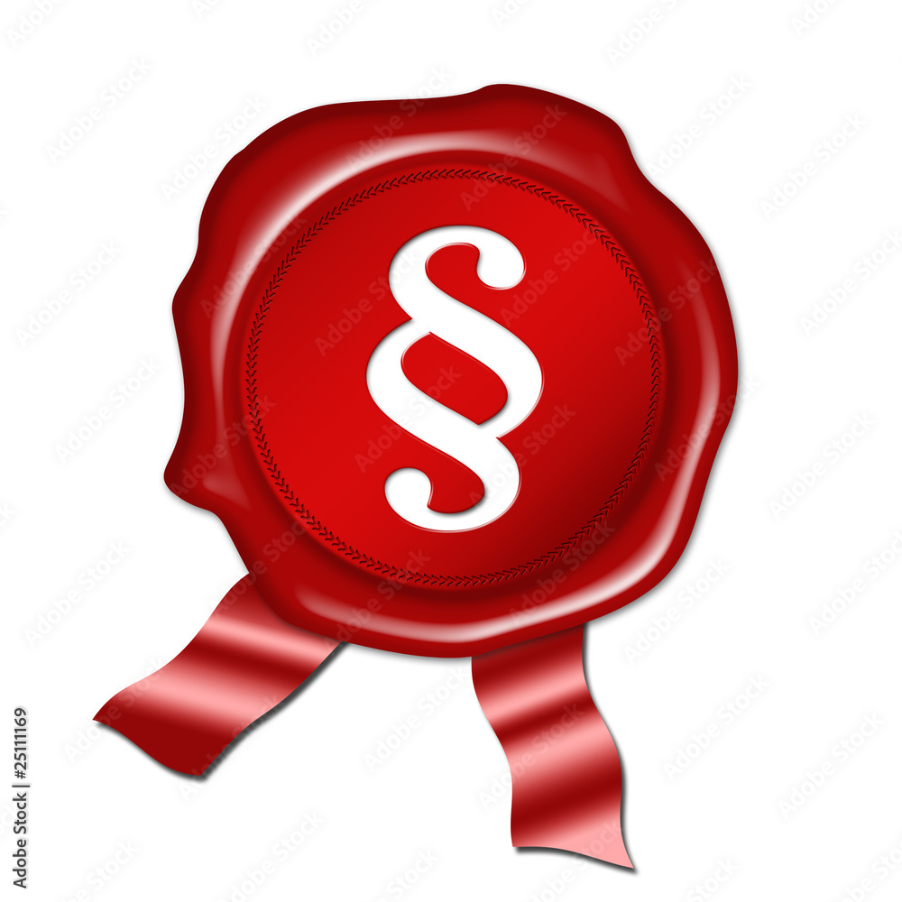 paragraf, impressum, siegel, stempel, button Stock-Illustration | Adobe ...