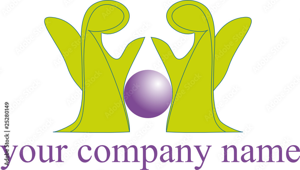 Logo Engel Stock Vector | Adobe Stock