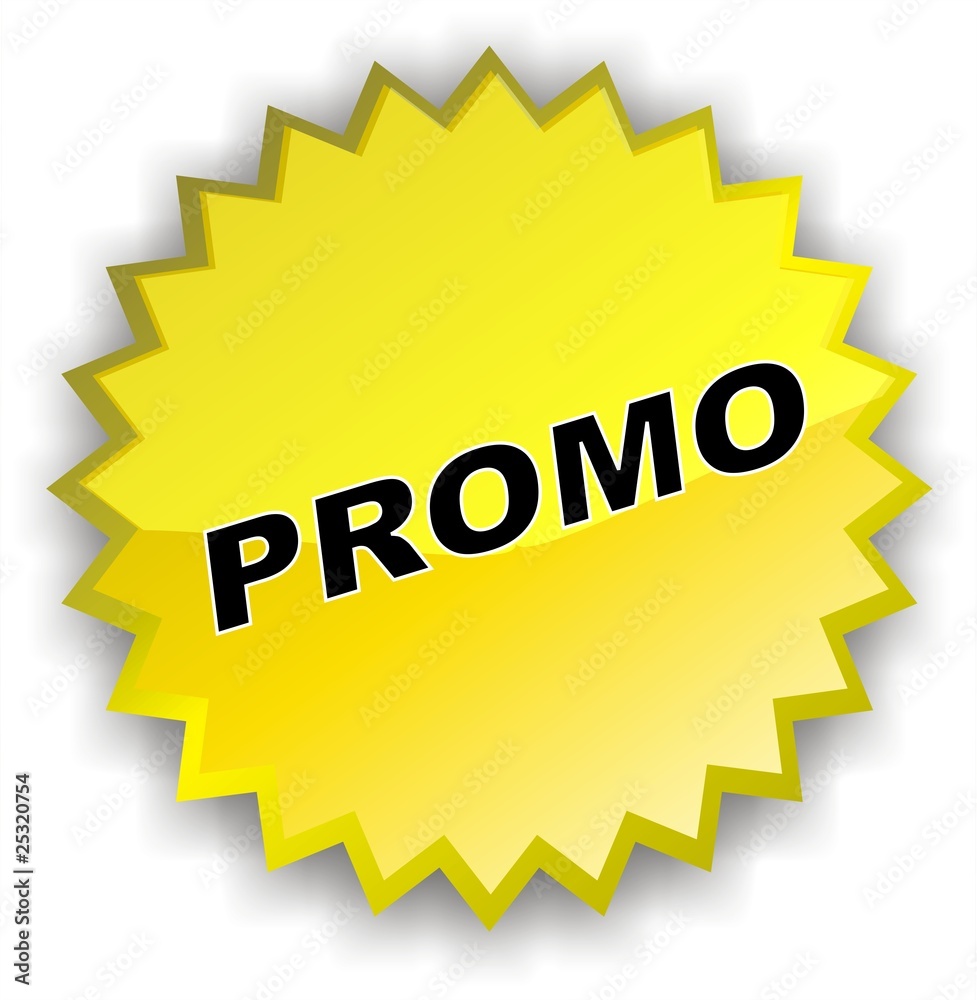 étiquette promo Illustration Stock | Adobe Stock