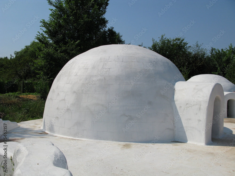 Eskimo traditional house, Stock Photo | Adobe Stock