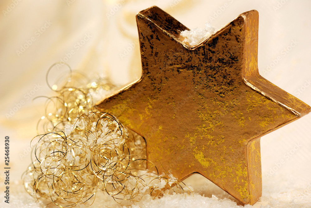 GlitzerStern Stock-Foto | Adobe Stock