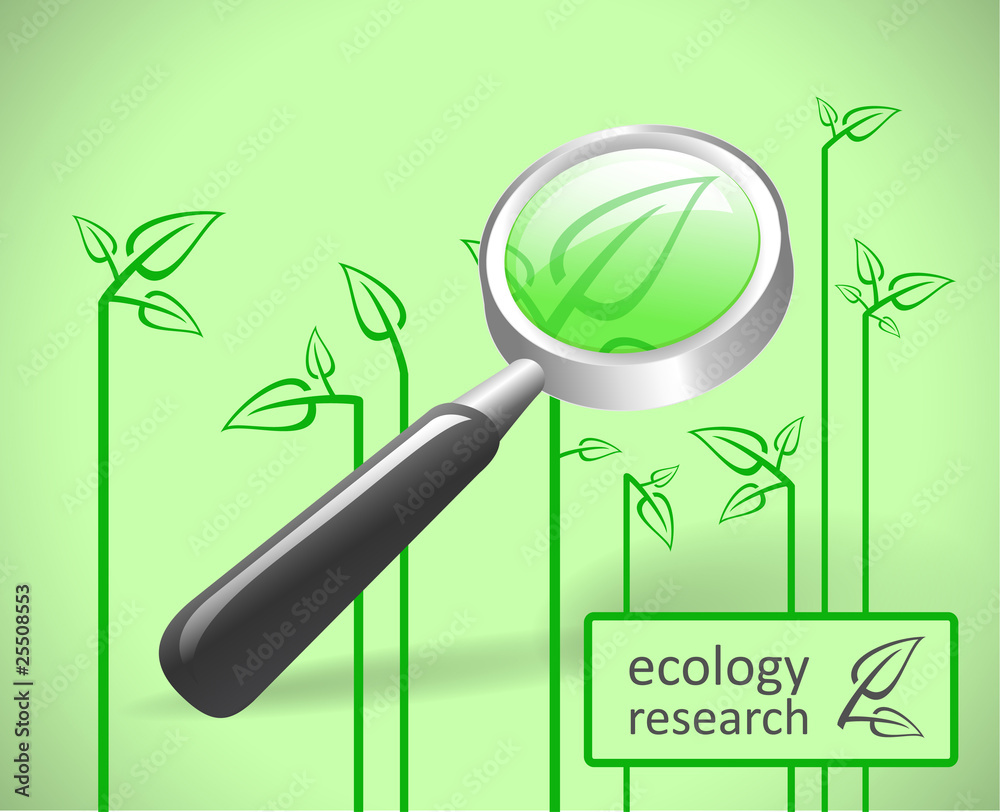 ecology research Stock Vector | Adobe Stock