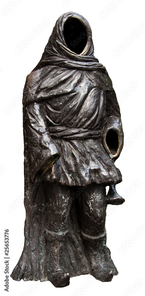 Bronze sculpture of a headless woman Stock Photo | Adobe Stock