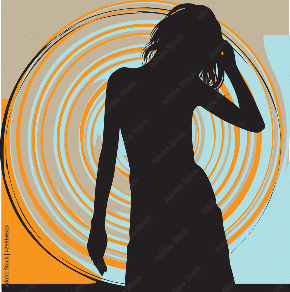Sexy Girl Stock Vector Adobe Stock