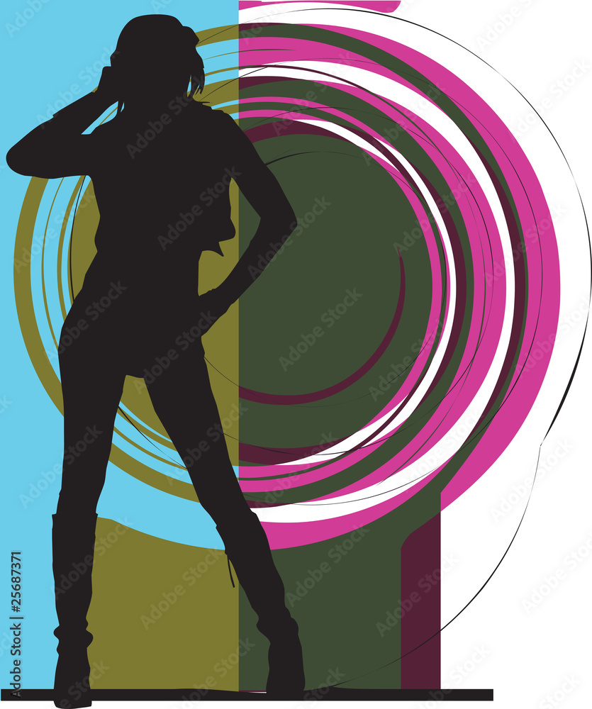 Sexy Girl Stock Vector Adobe Stock