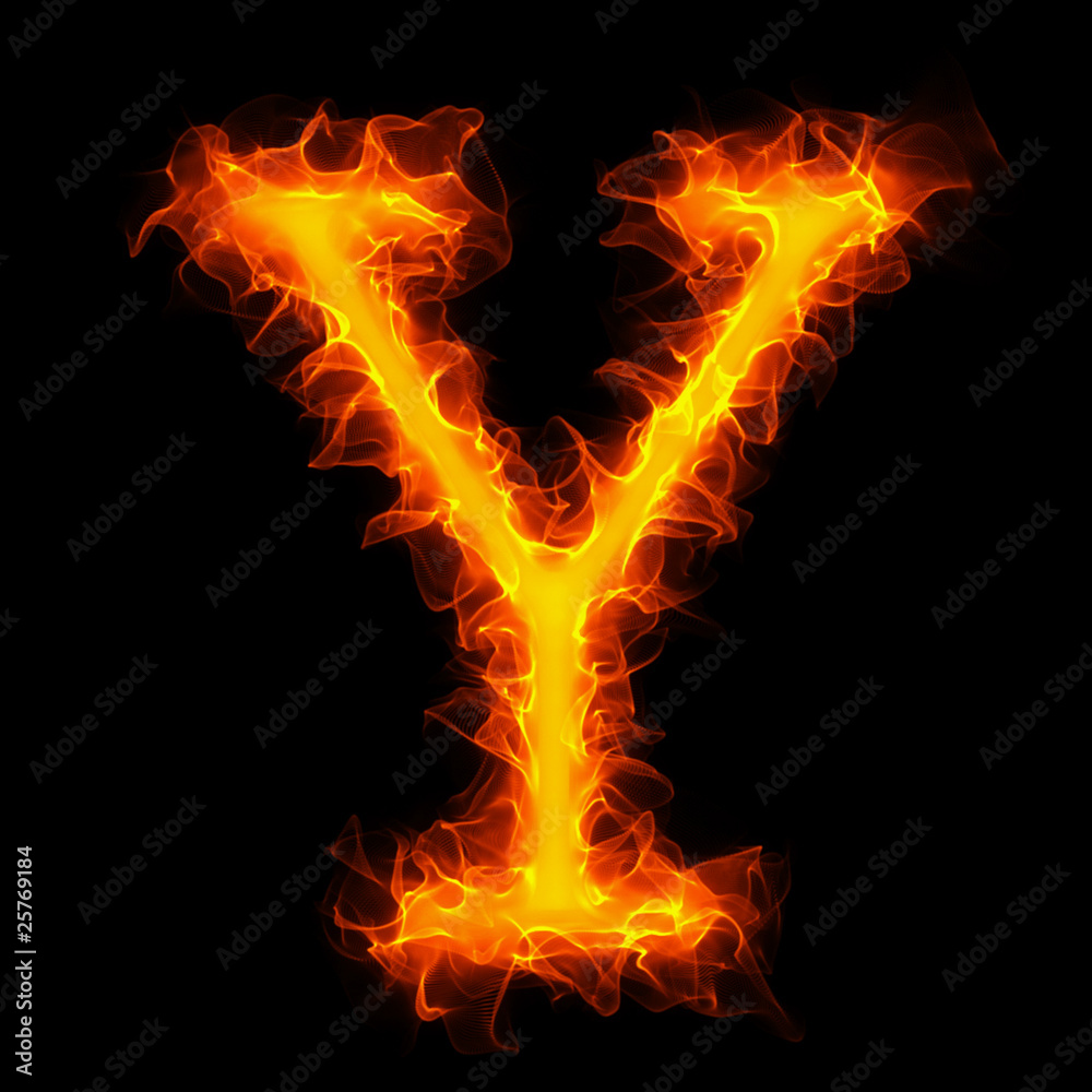 Letter Y Fire