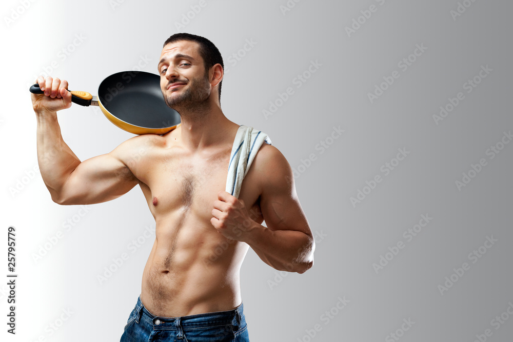 Sexy Cook Teasing Stock Photo | Adobe Stock