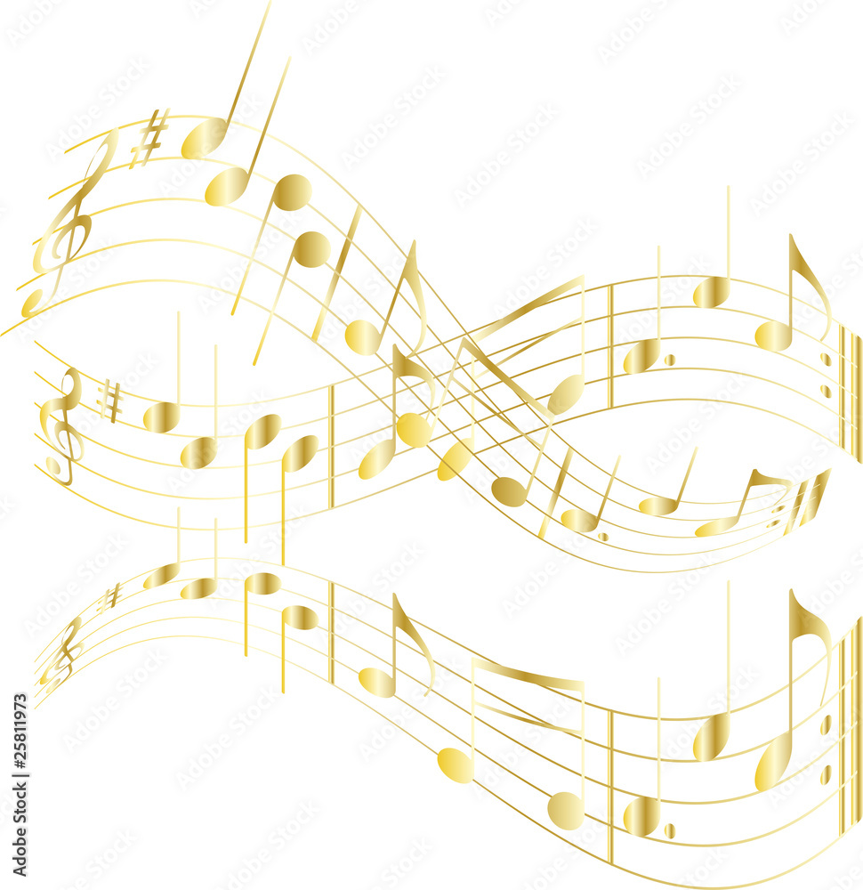 Noten Stock-Vektorgrafik | Adobe Stock