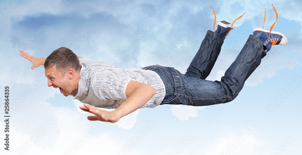 Flying Man Photography