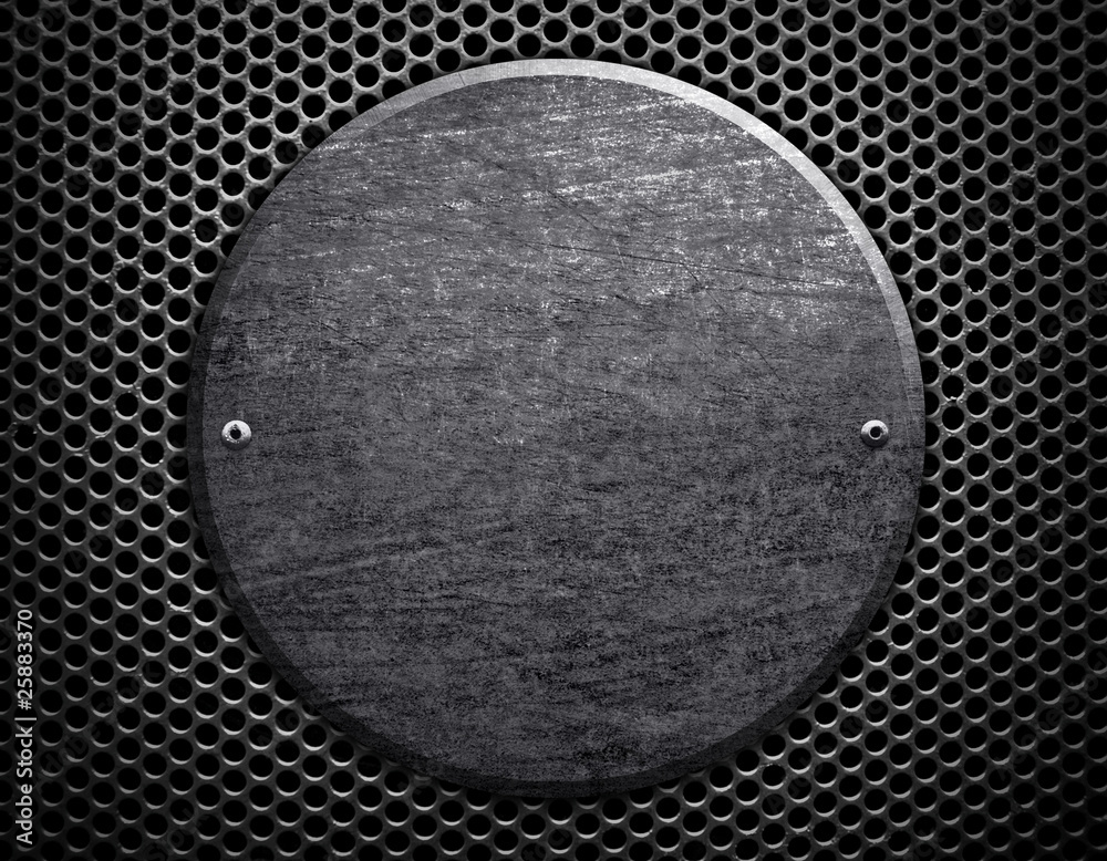 round metal template Stock Photo | Adobe Stock