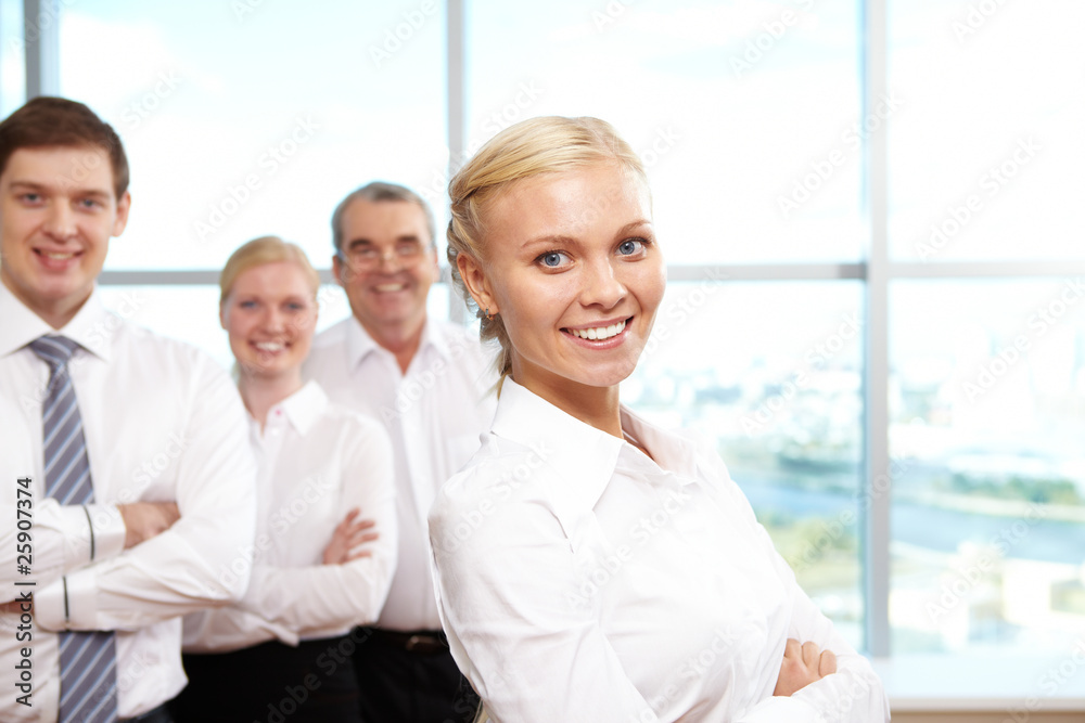Female leader Stock Photo | Adobe Stock