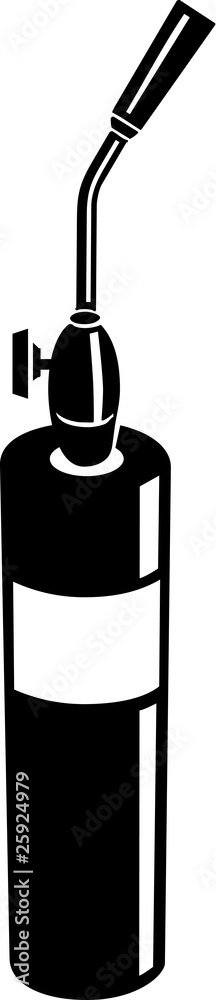 Propane Torch Vinyl Ready Vector Illustration Stock Vector | Adobe Stock
