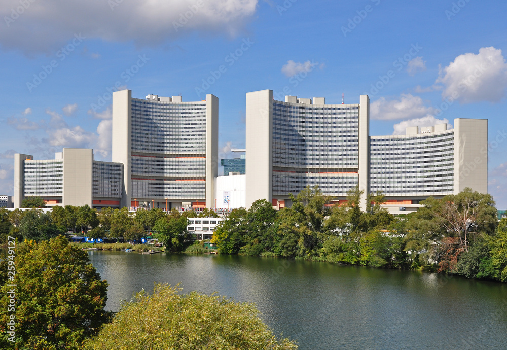 wien - uno city Stock Photo | Adobe Stock