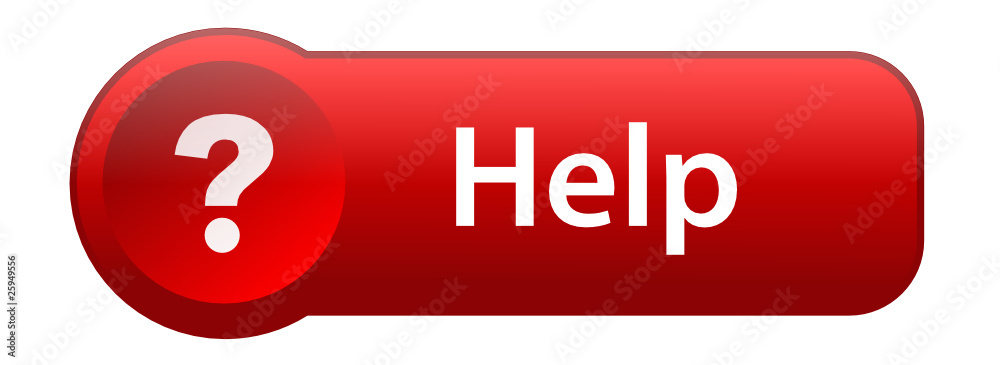 HELP Web Button (customer service support faqs SOS help hotline) Stock ...