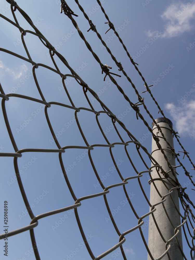 Zaun Stock Photo | Adobe Stock