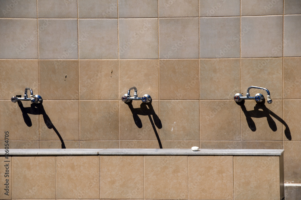 mosque communal bathing area lemessol cyprus Stock Photo | Adobe Stock