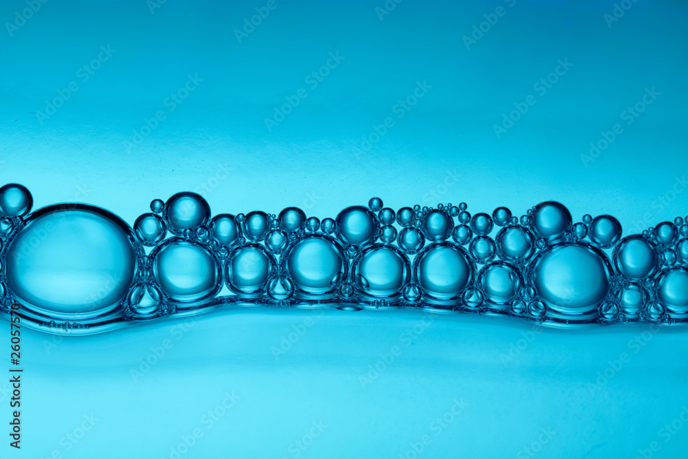 Water bubble structure Stock Photo | Adobe Stock