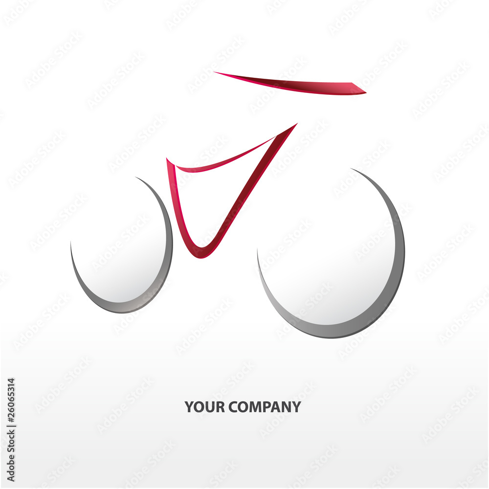 logo entreprise, velo Stock Vector | Adobe Stock