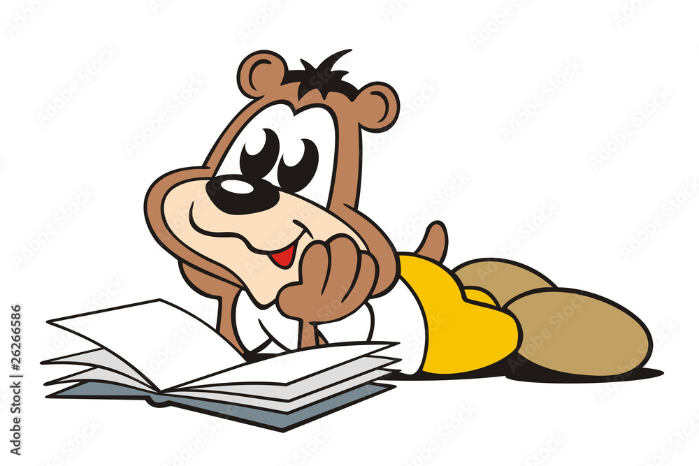 Squirrel Boy With Book - Stock - GamesAgeddon