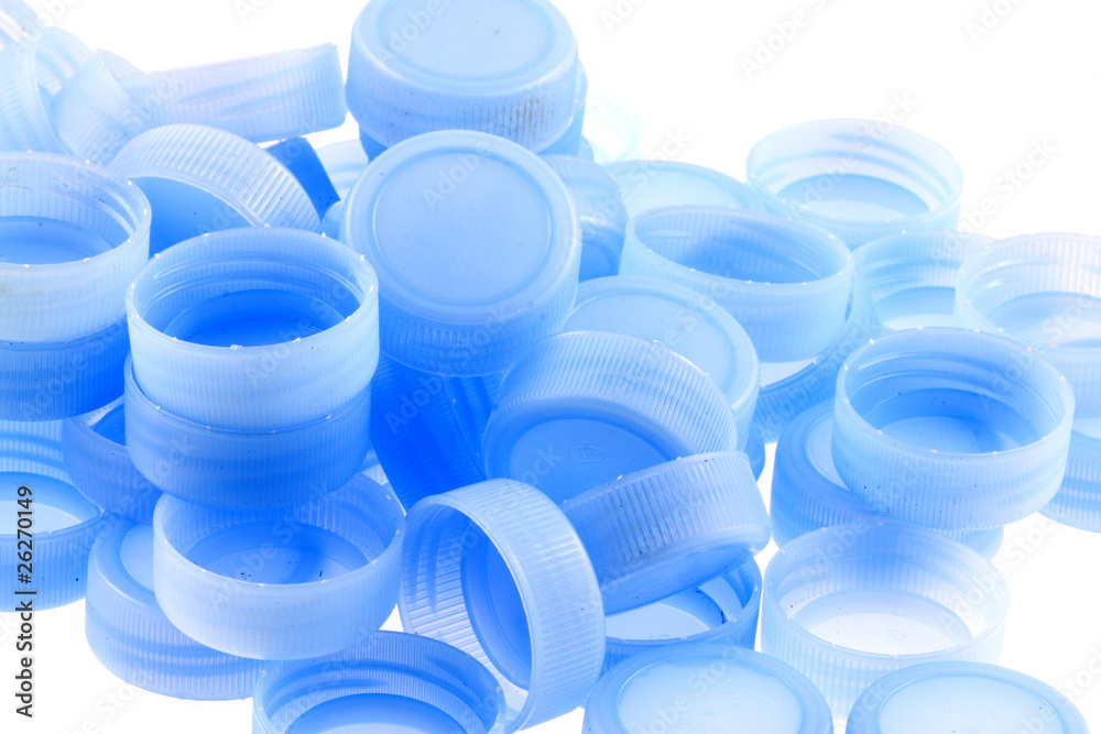 bouchons plastiques Stock Photo | Adobe Stock