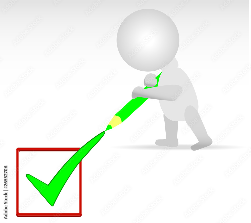 Abhaken Stock-Vektorgrafik | Adobe Stock