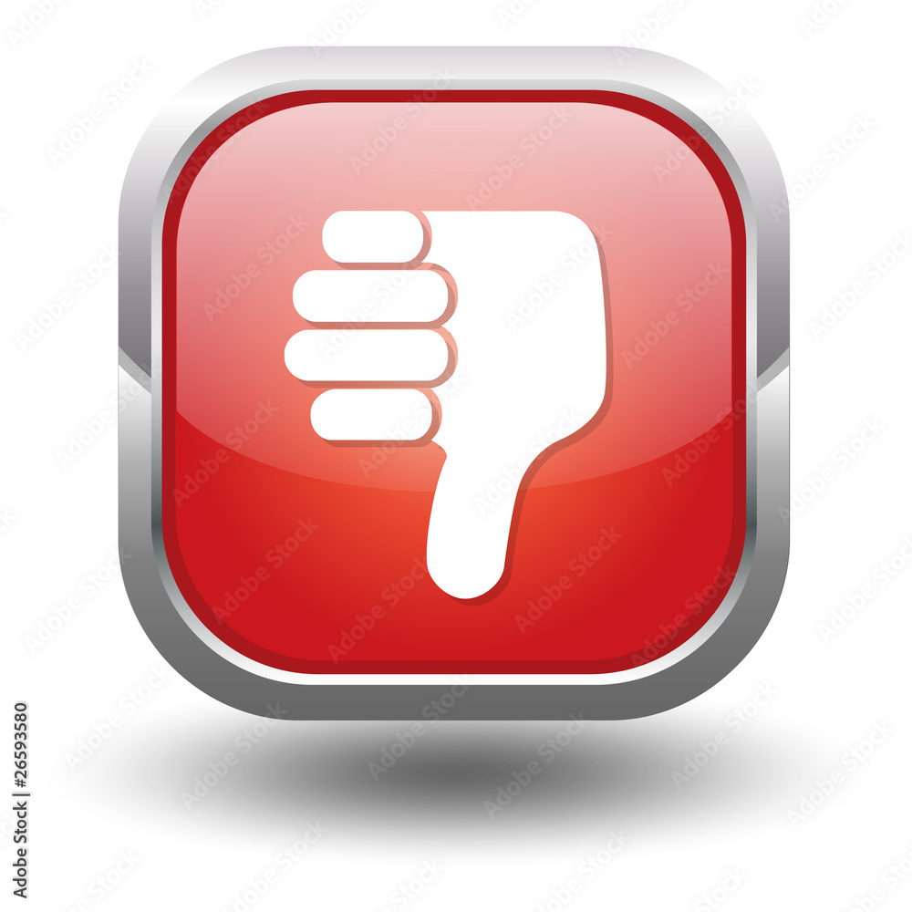 Daumen Icon Stock Vector | Adobe Stock