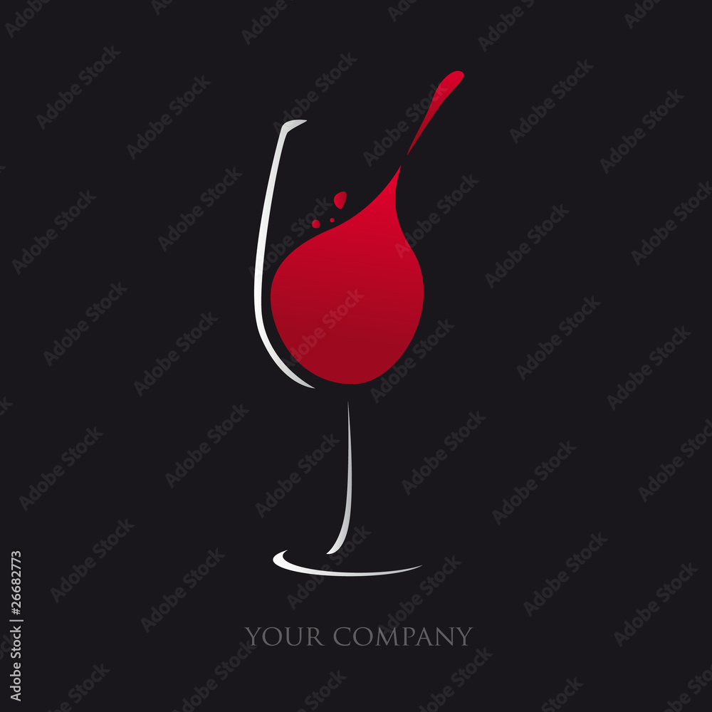 logo entreprise, vin Stock Vector | Adobe Stock