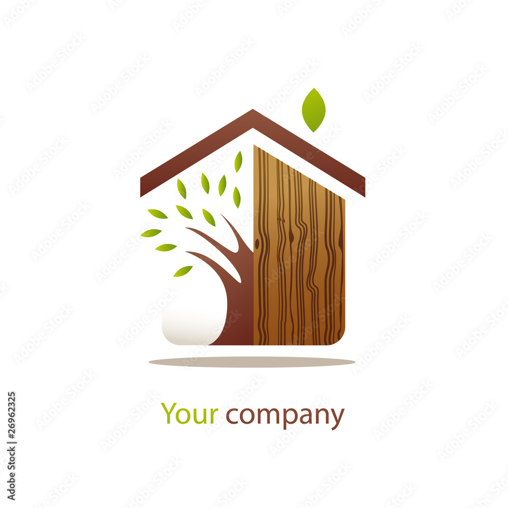 logo entreprise, menuisier Stock Vector | Adobe Stock