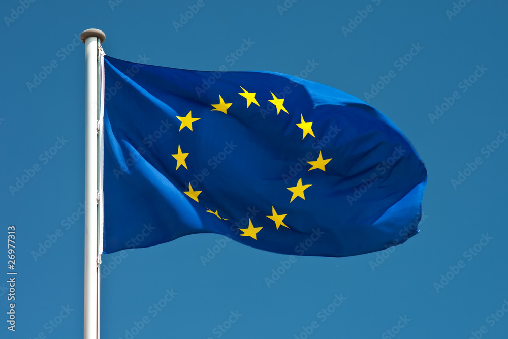 Europaflagge Stock-Foto | Adobe Stock