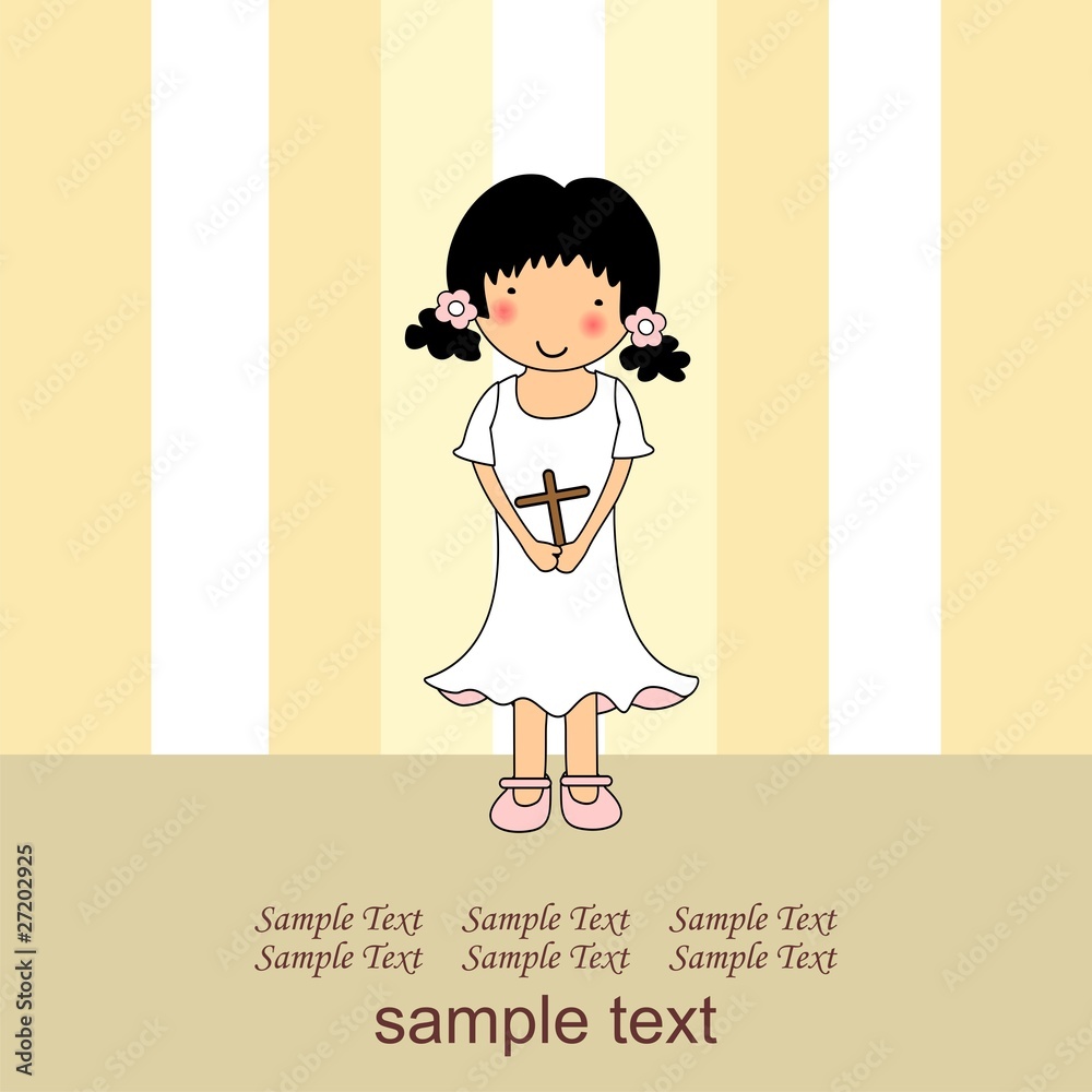 MI PRIMERA COMUNION Stock Vector | Adobe Stock