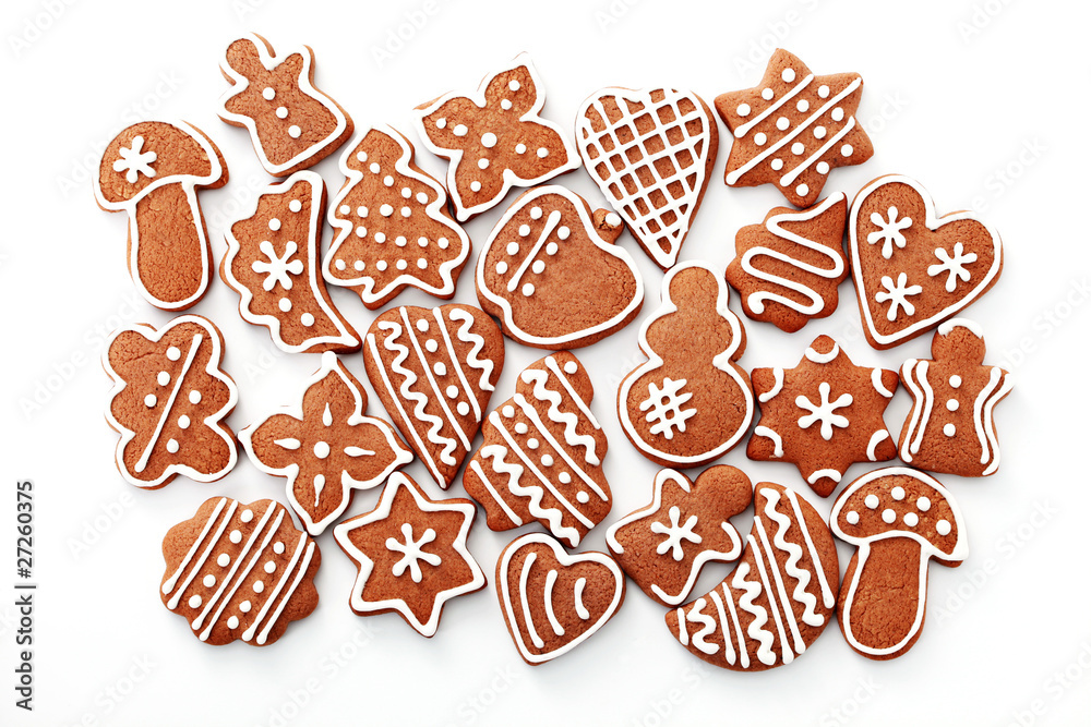 gingerbread cookies Stock Photo | Adobe Stock
