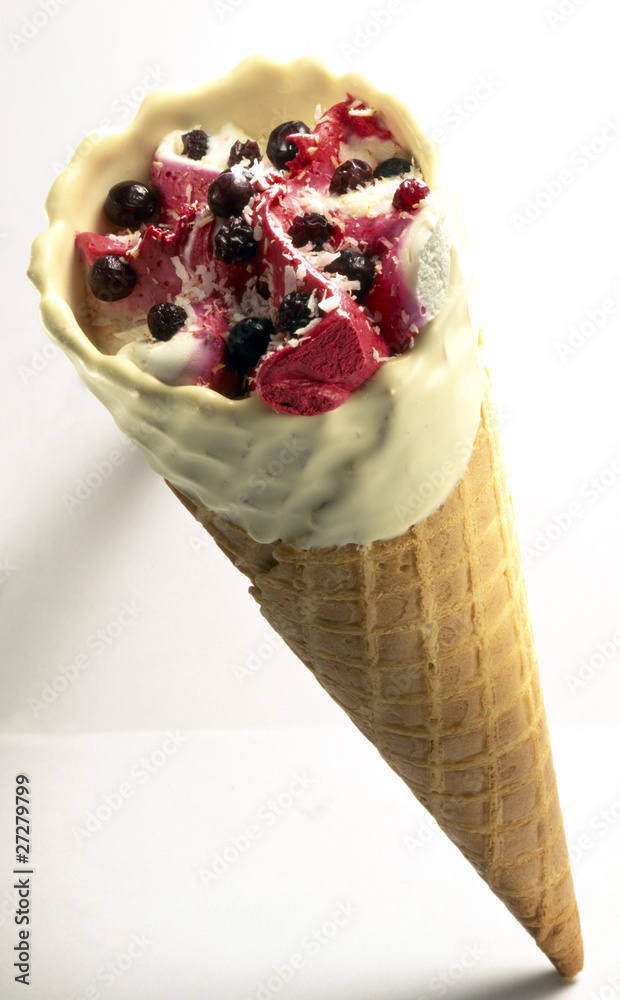 Glace Cornet Fruit Rouge at Henry Storms blog